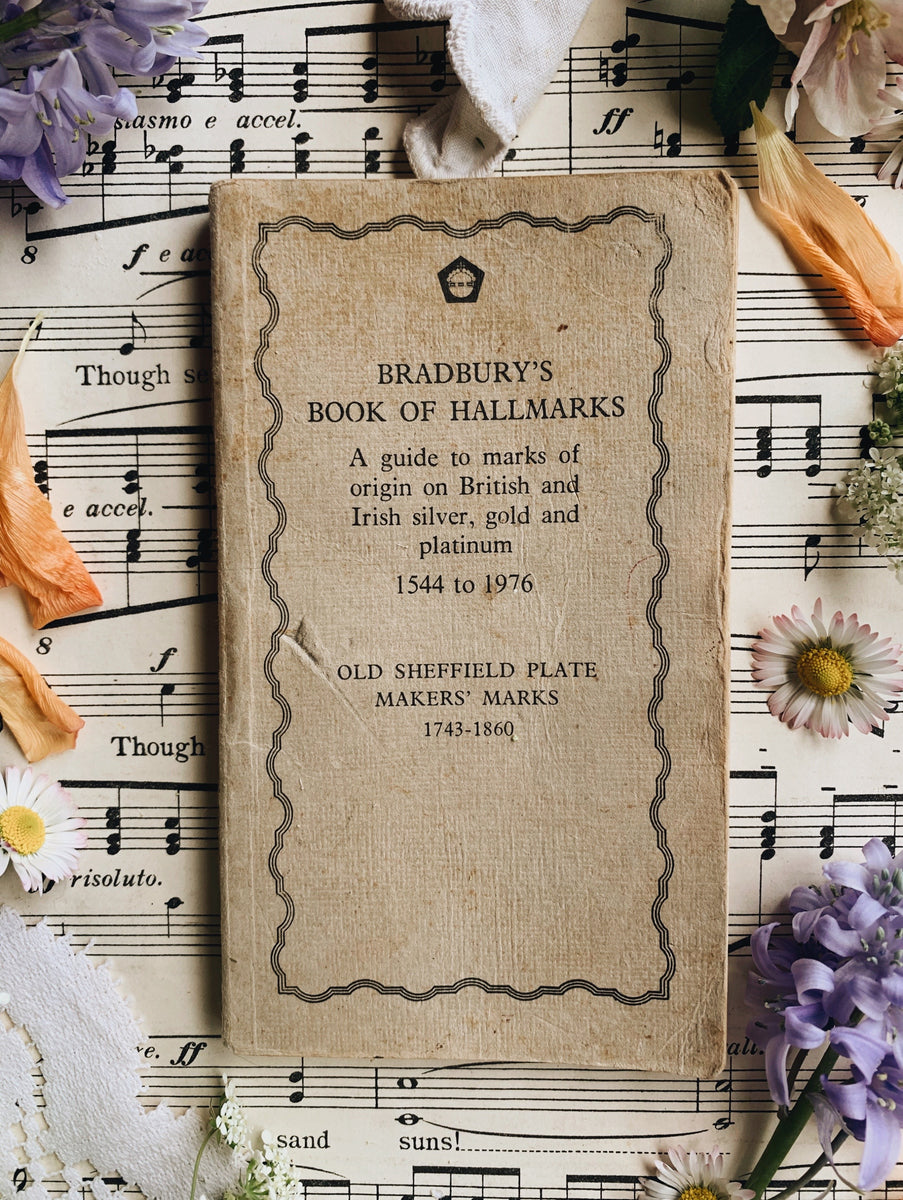 Antique Bradbury’s Hallmark Archive Book – Stone & Sage